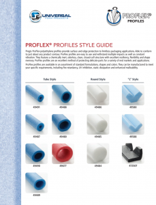 Polyethylene Profiles - Universal Foam Products